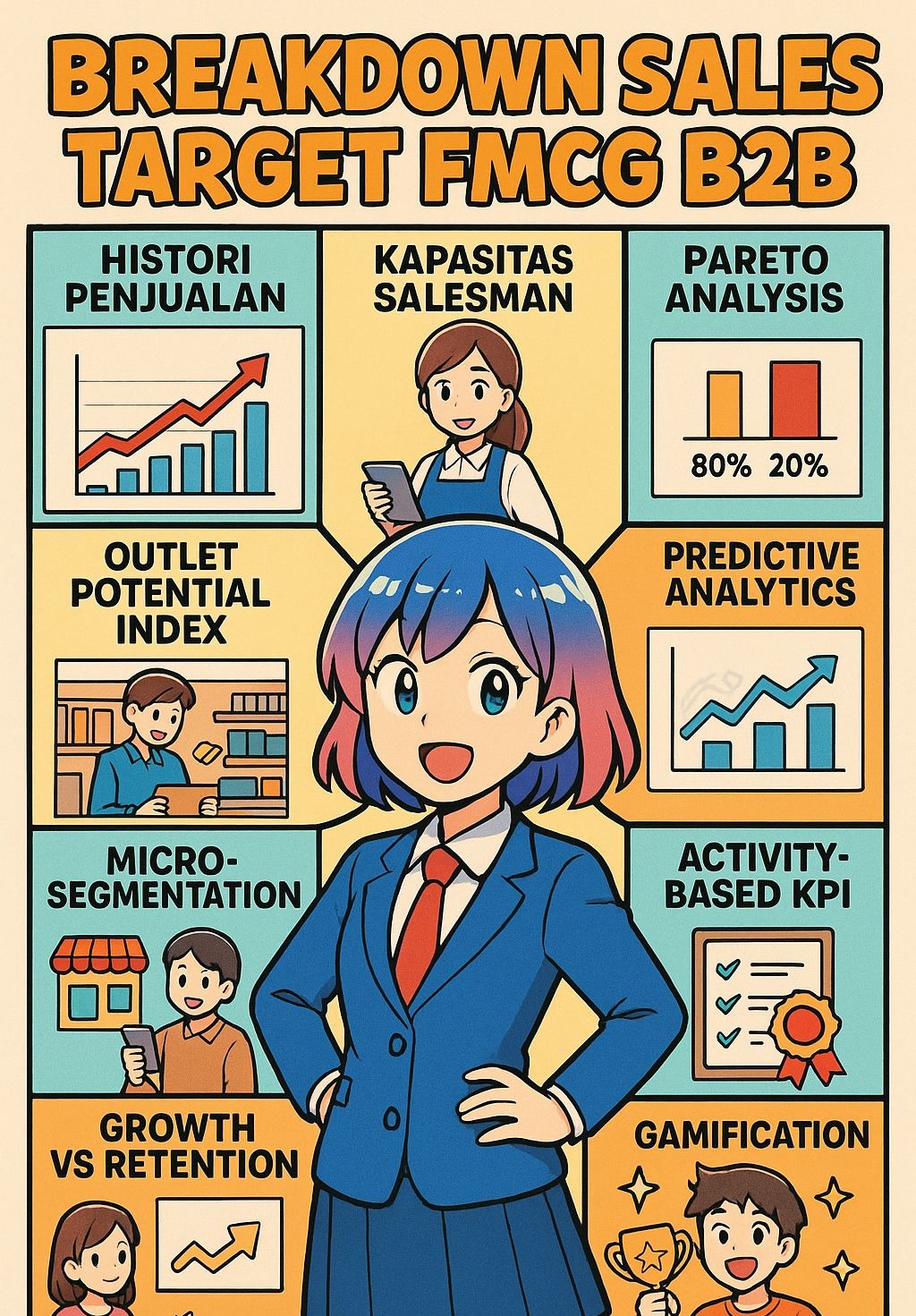 (Sales Manager Training Series) Sales Target Breakdown di B2B FMCG ...