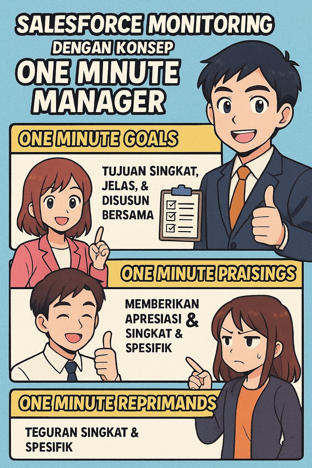 (Sales Manager Training) Salesforce Monitoring dengan Konsep One Minute ...